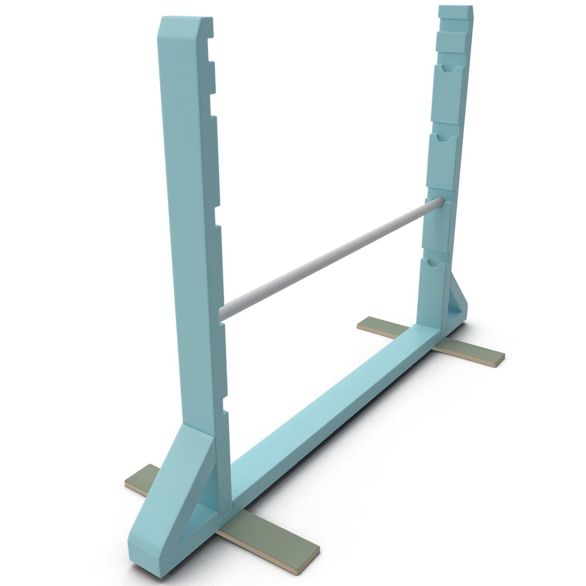 3d model dog agility jump