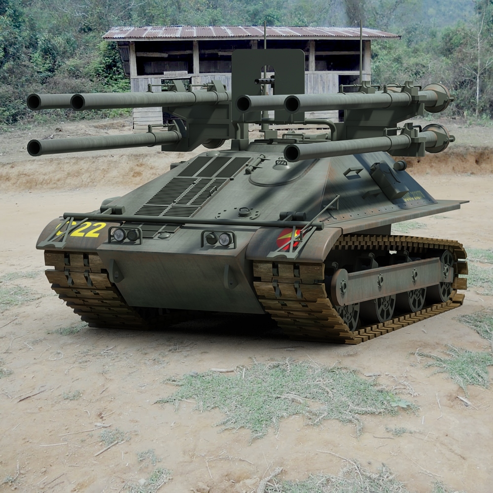 3d model of m50 ontos