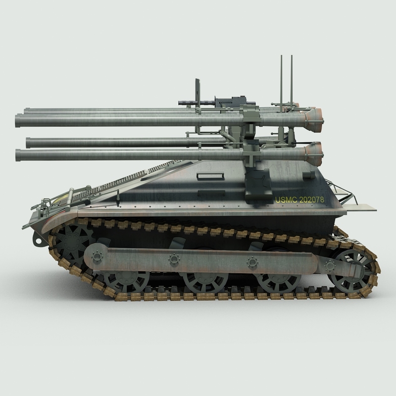 3d model of m50 ontos