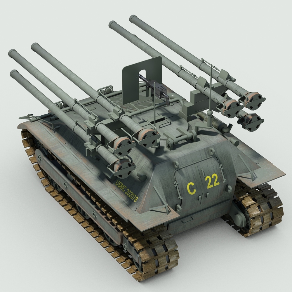 3d model of m50 ontos