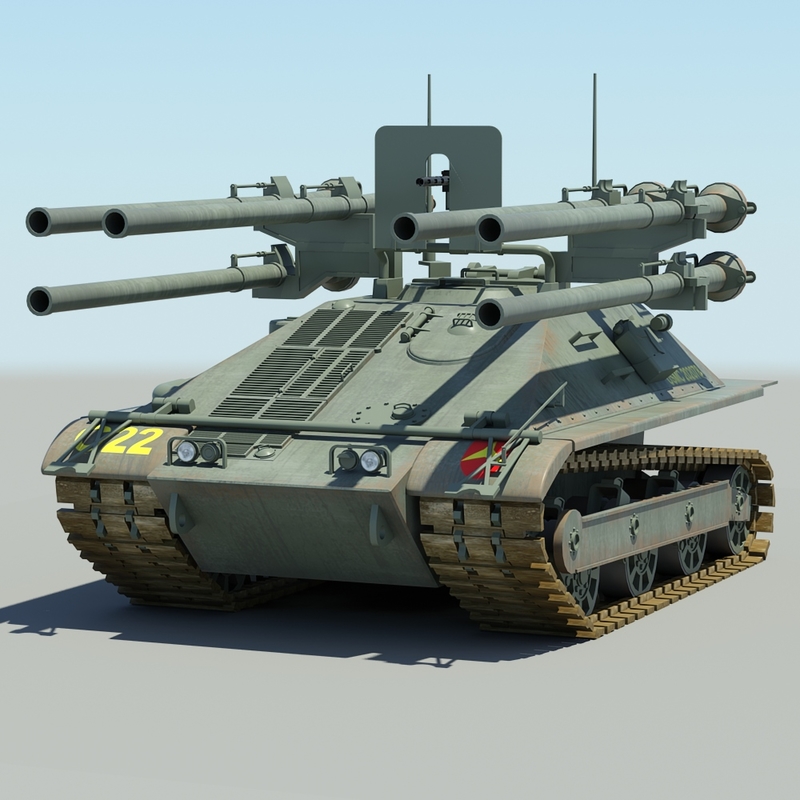3d model of m50 ontos
