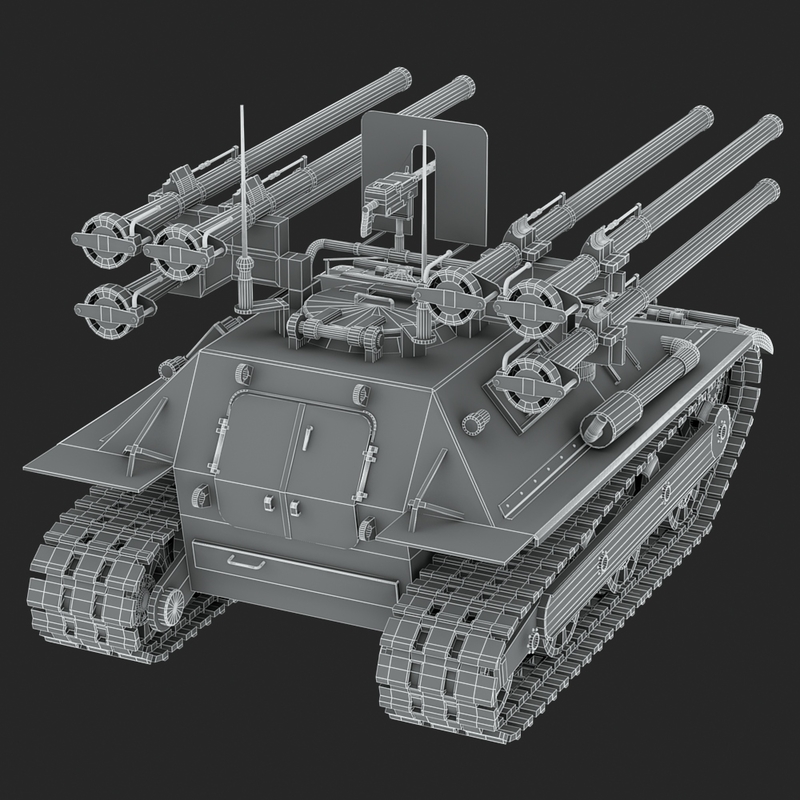 3d model of m50 ontos