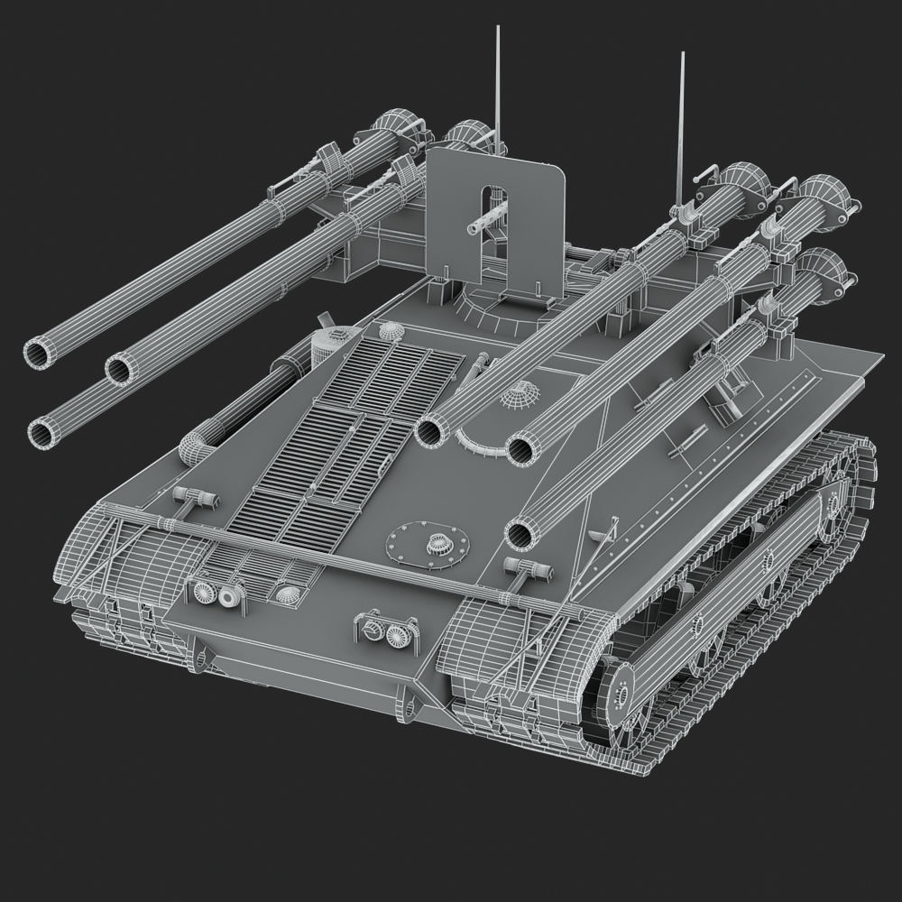 3d model of m50 ontos