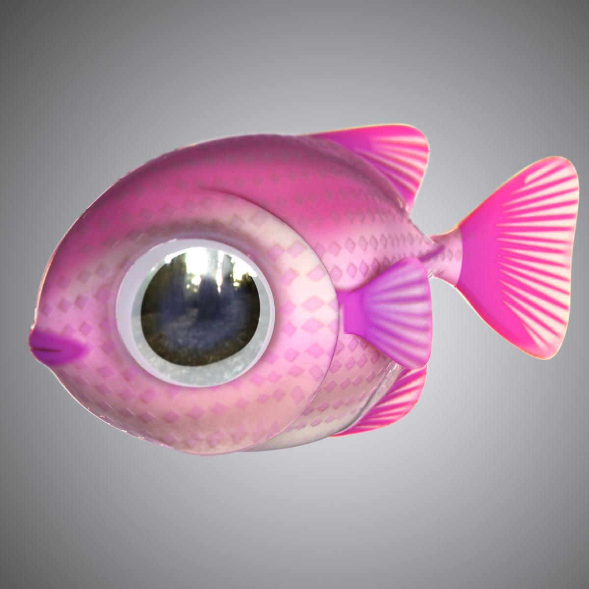 Loran Fisch Pink 3D-Modell - TurboSquid 822807