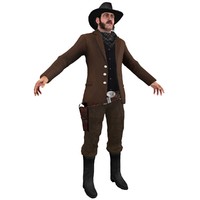 Cowboy 3D Models for Download | TurboSquid
