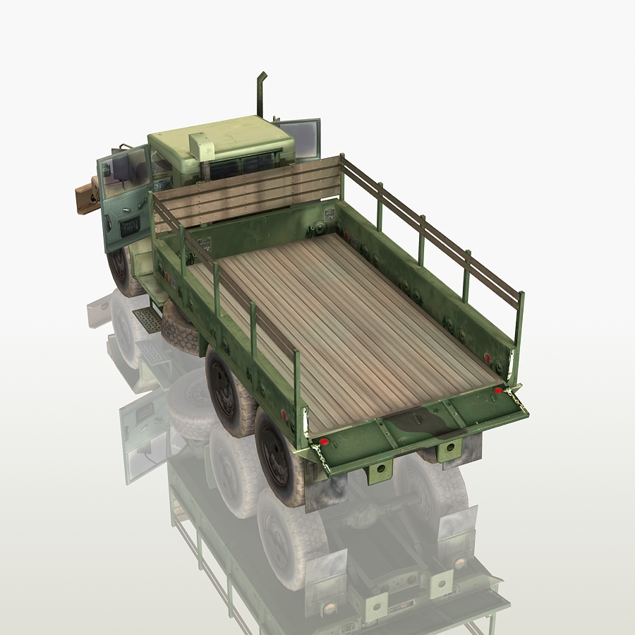 military truck 8 3d fbx