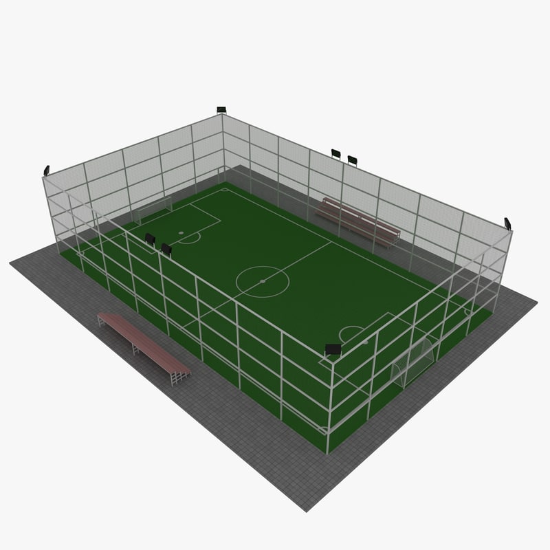 3d model football