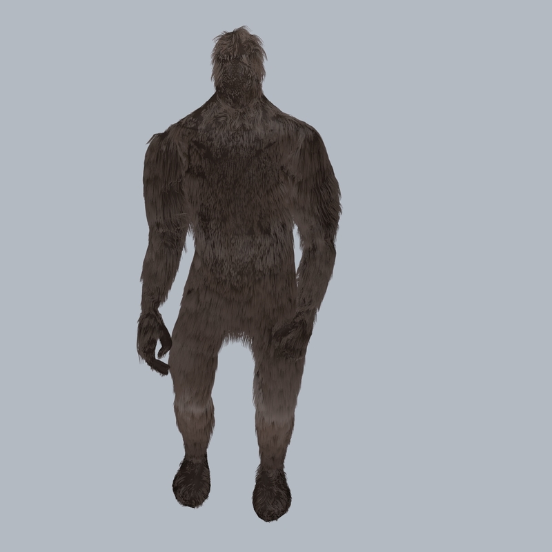 3d sasquatch
