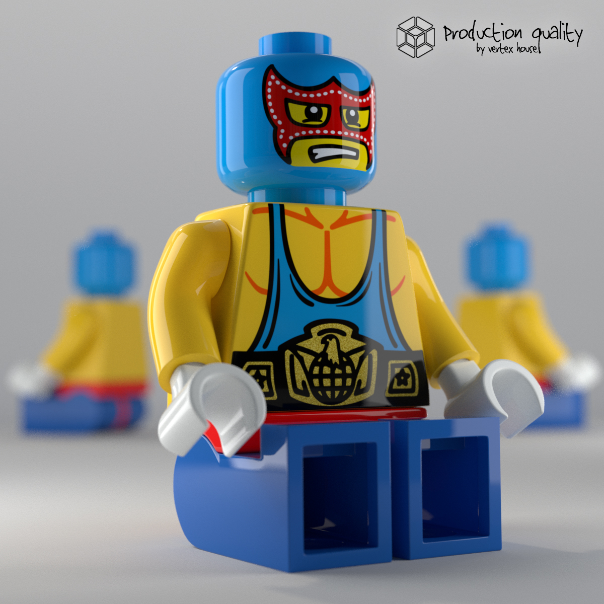 maya lego super wrestler figure