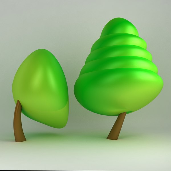 lego tree 3d model