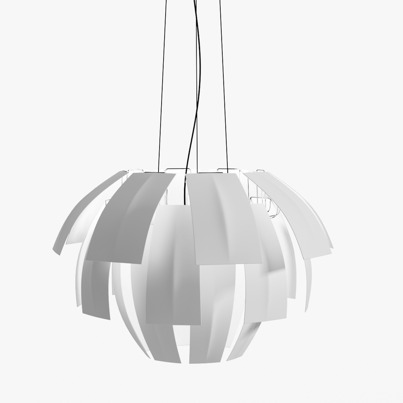 3d model plumage axo light