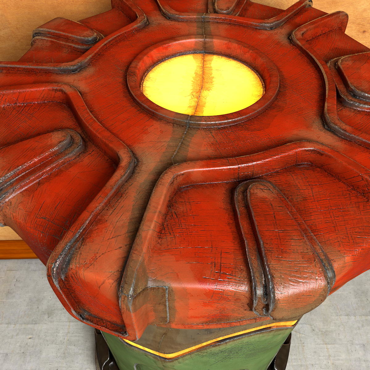 cylindric container 3d obj