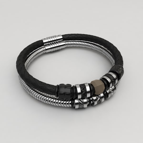 braided bracelet 3d obj