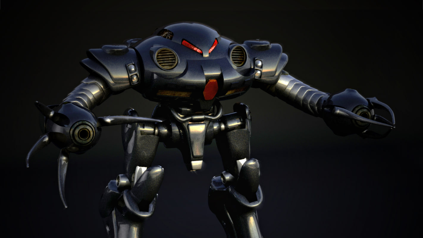 3d model robot