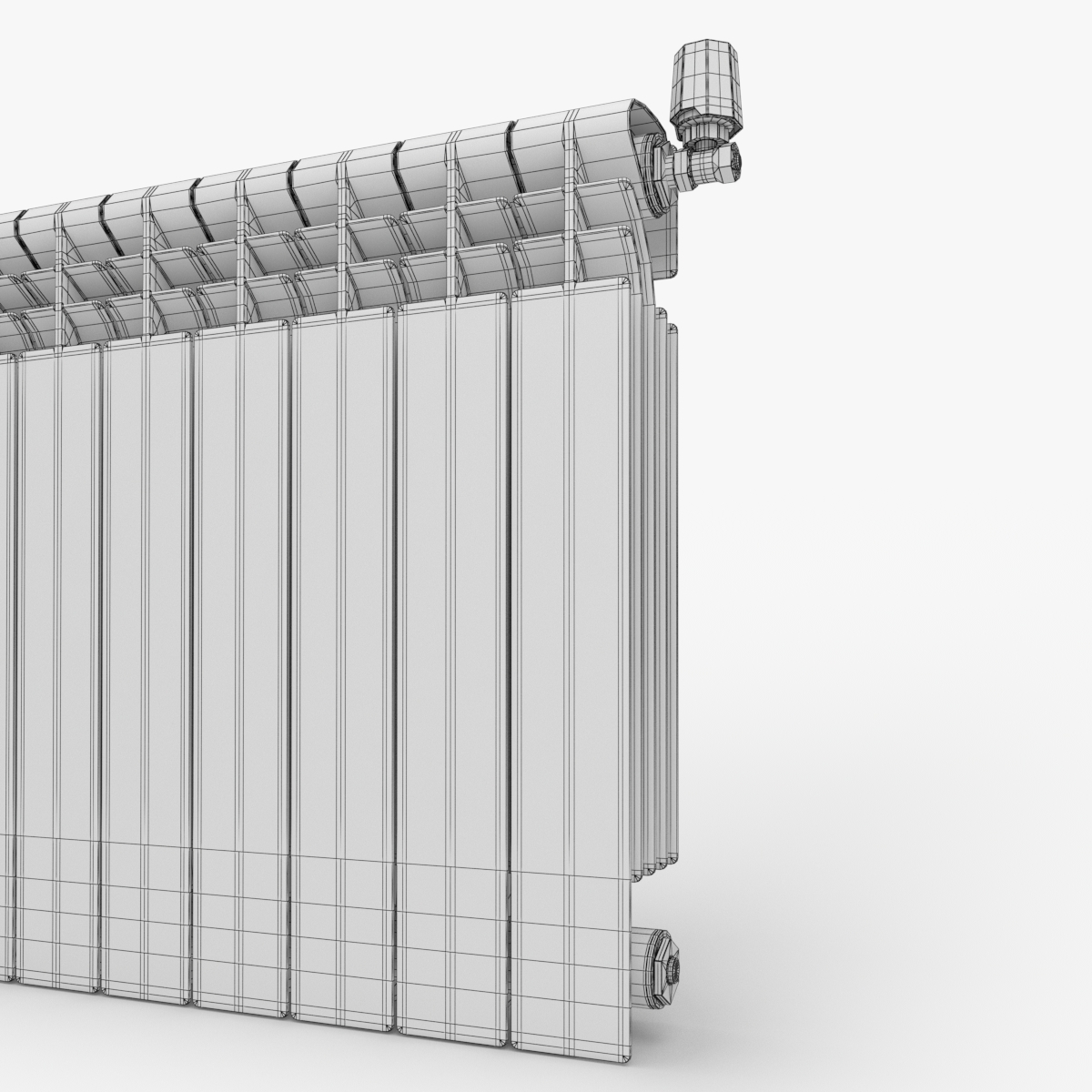 modern radiator 3d model