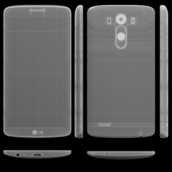 3d model of lg g3