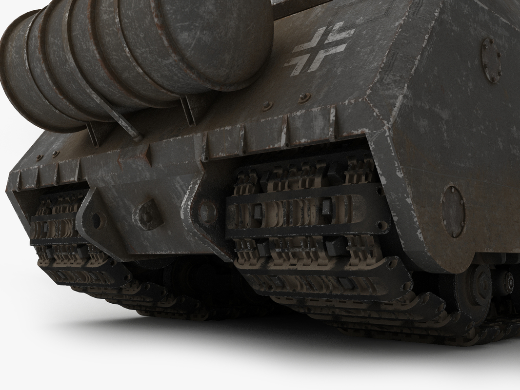 3d maus german tank model