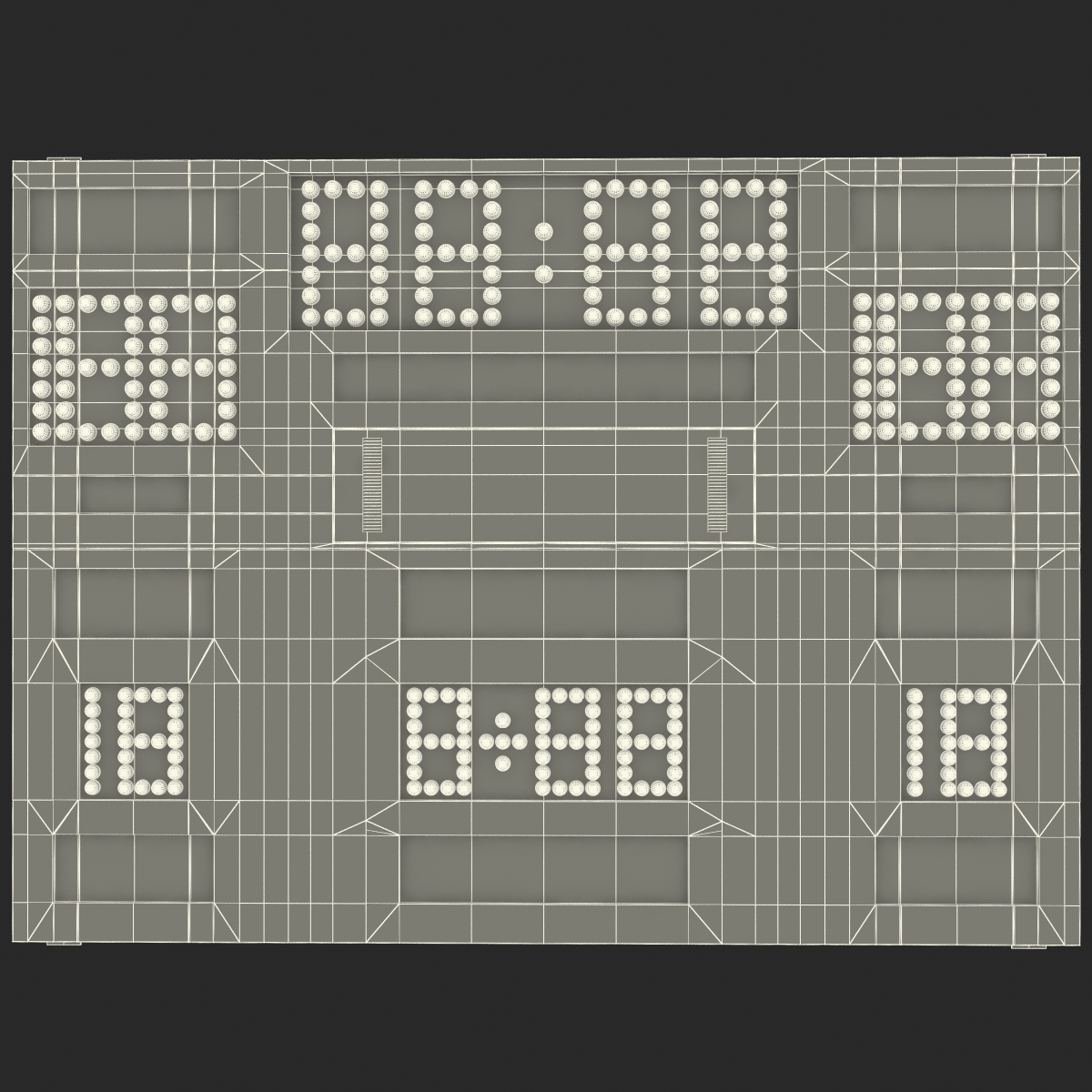 basketball scoreboard obj