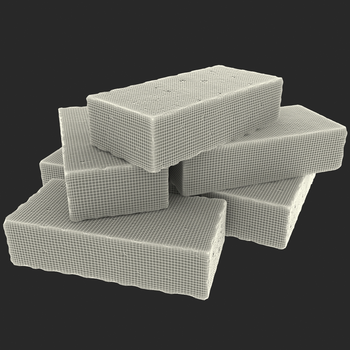 3ds bricks materials