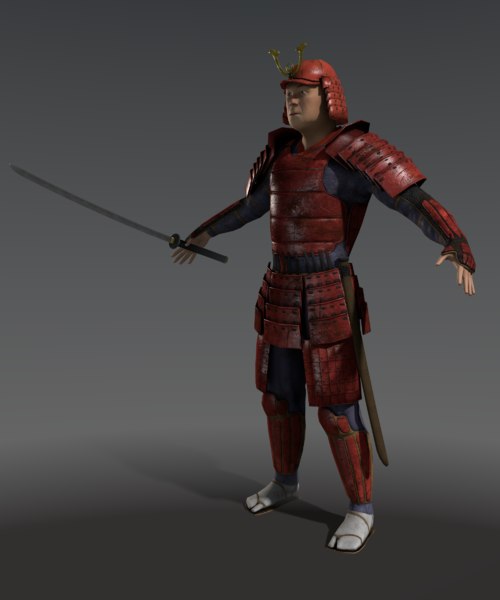 Free Blender Samurai Models | TurboSquid