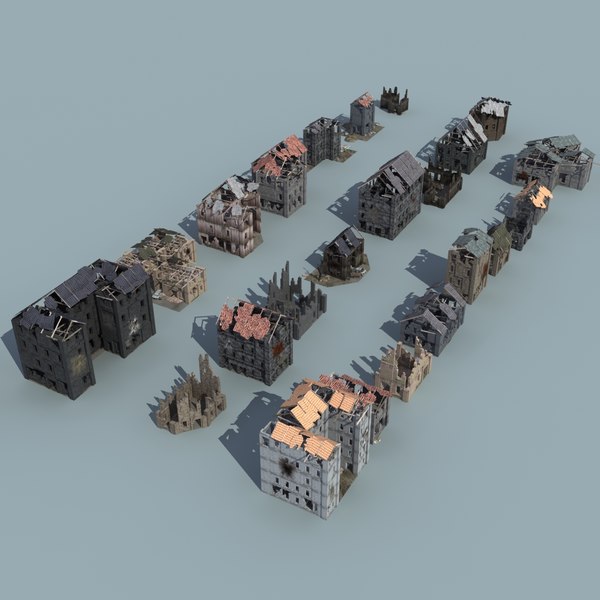 rubbish pile 3d max