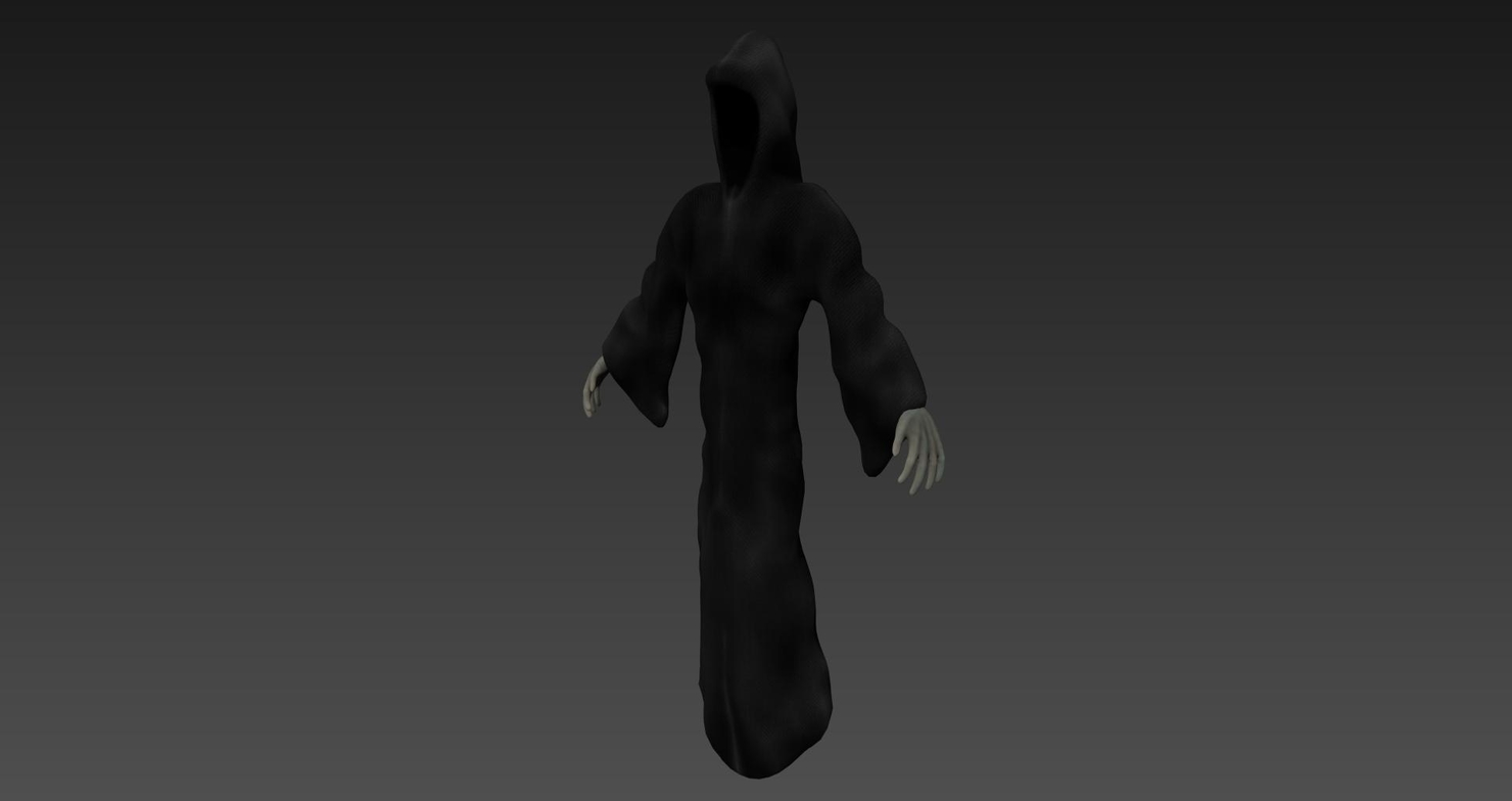 shadow wraith 3d obj