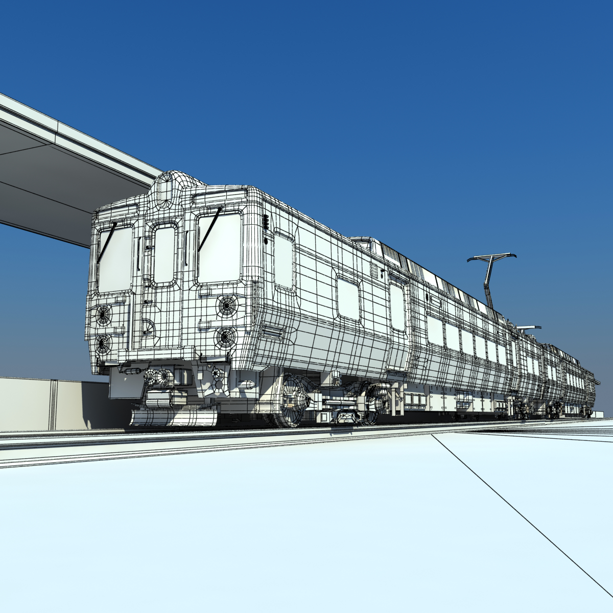 metro north kawasaki m8 3d model