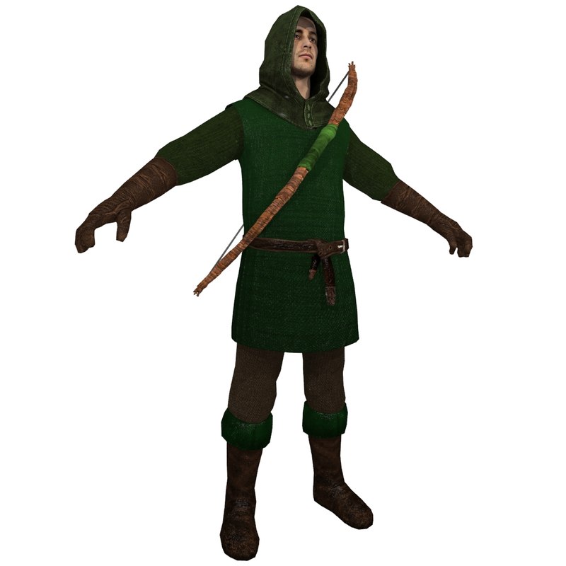 modelo 3d Robin Hood - TurboSquid 817511