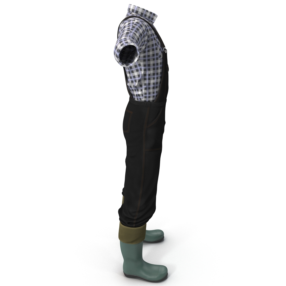 farmer clothes 3d model
