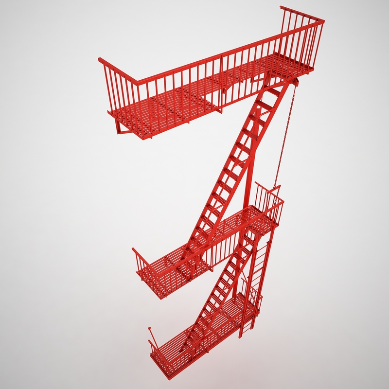 escape stairs max