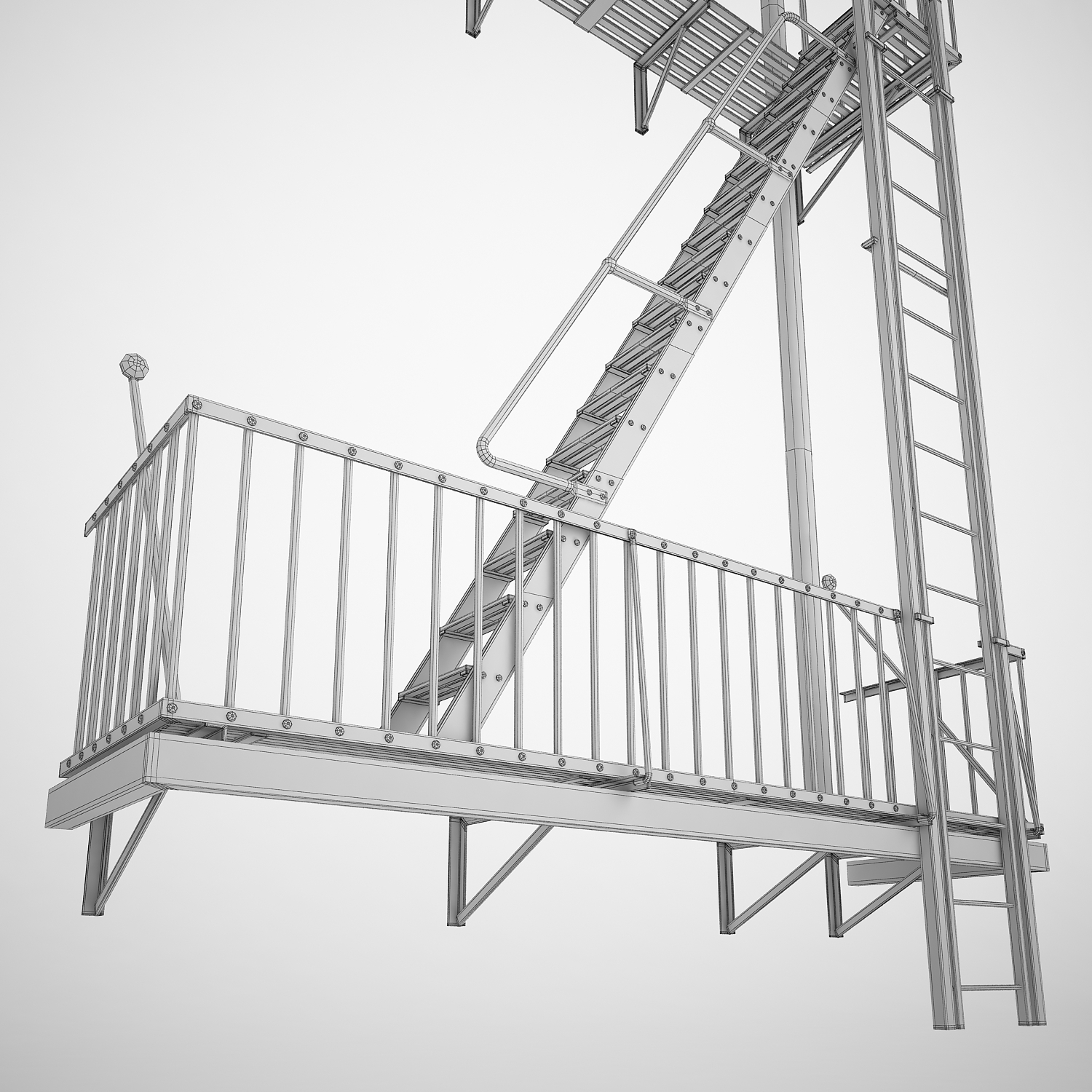 escape stairs max