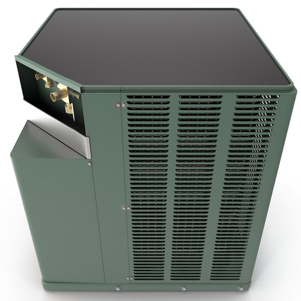 3d model of household ac unit ruud