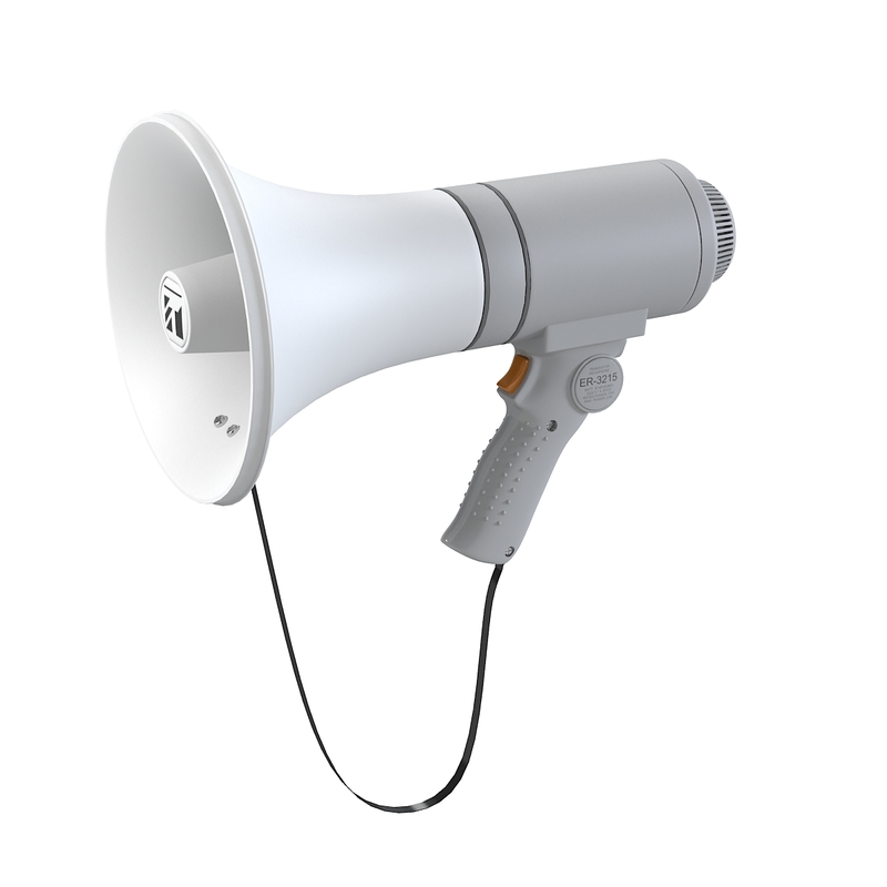 electric megaphone speaker 3ds