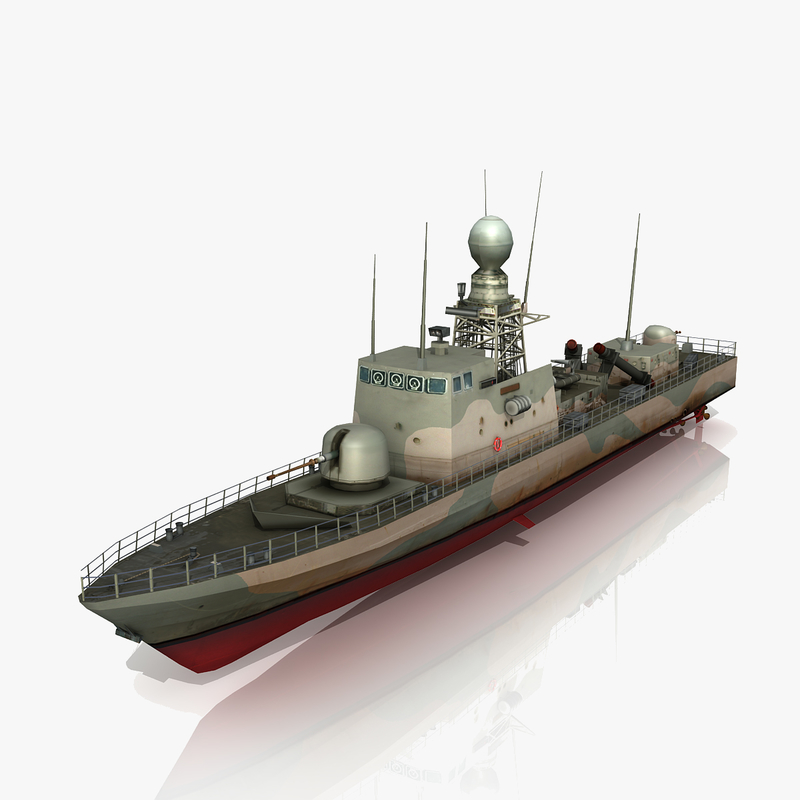 3d lurssen tnc 45 camouflage model