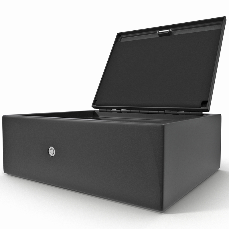 GunVault Digital Pistol Safe 3D-Modell - TurboSquid 830295