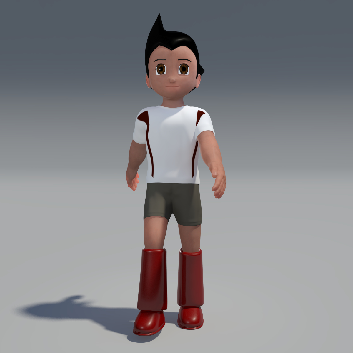 3ds max character astro boy