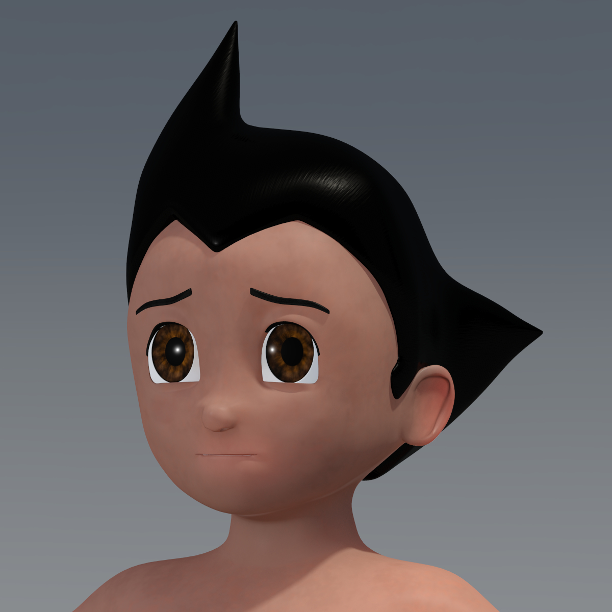 3ds max character astro boy