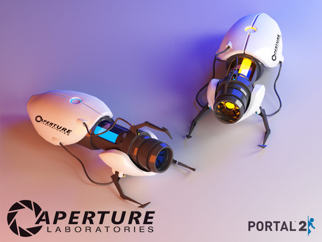 3d model portal gun