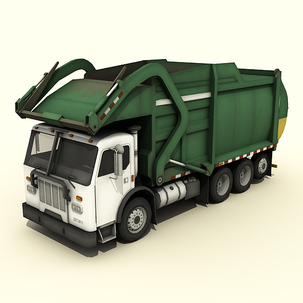 Garbage Truck 3D Models for Download | TurboSquid