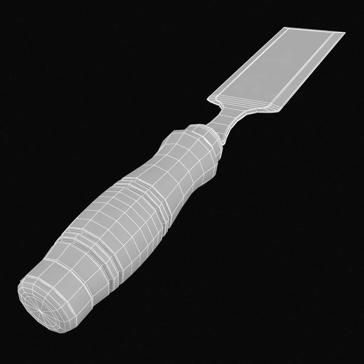 chisel 3d model