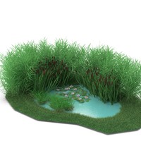 3D Pond Models | TurboSquid