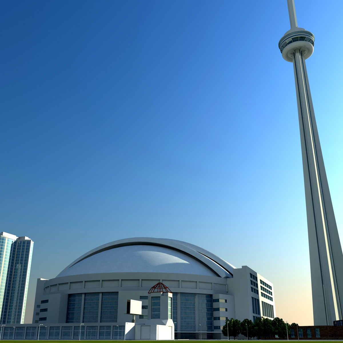 3d toronto buildings