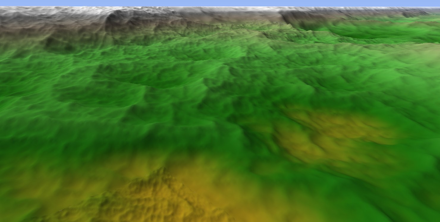 terrains height bitmap obj