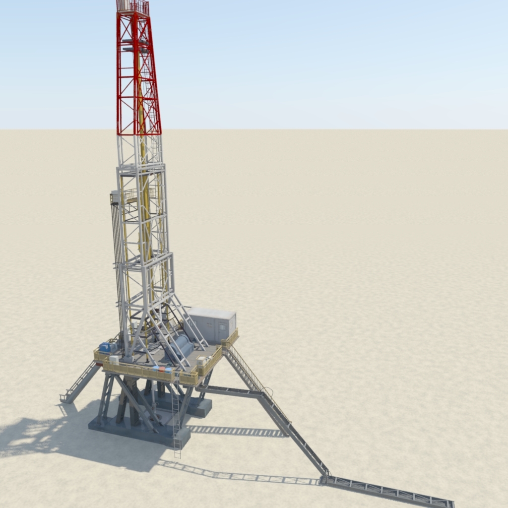 3d land rig