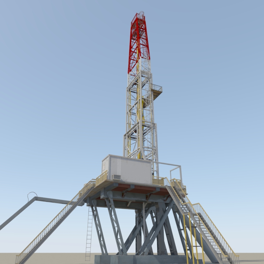 3d land rig