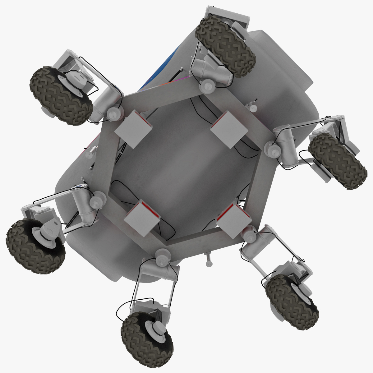 3d max nasa athlete robotic lunar rover