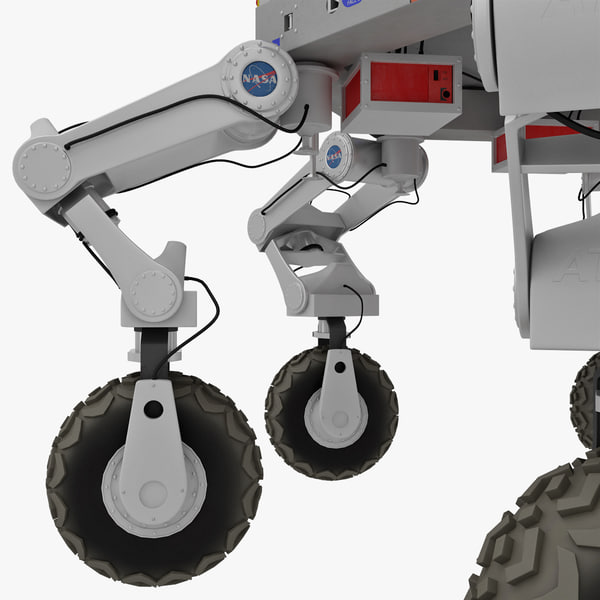 3d max nasa athlete robotic lunar rover