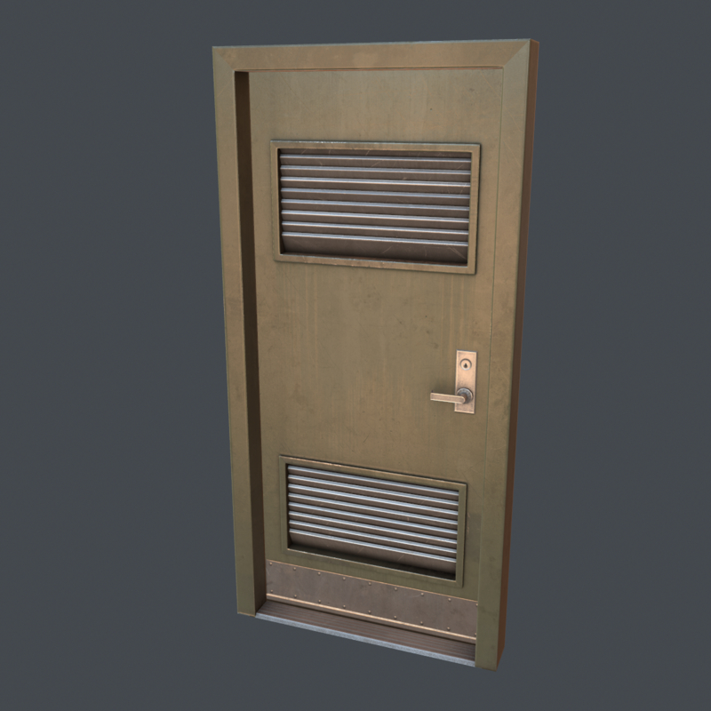 3d asset door