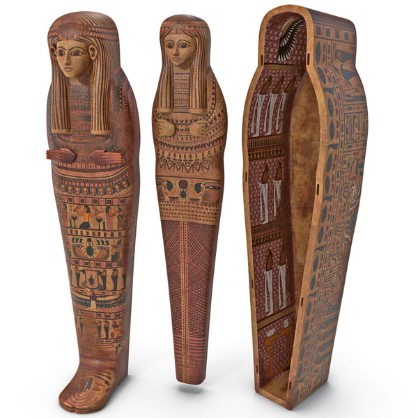 Ägyptischer Sarkophag 3D-Modell - TurboSquid 827719
