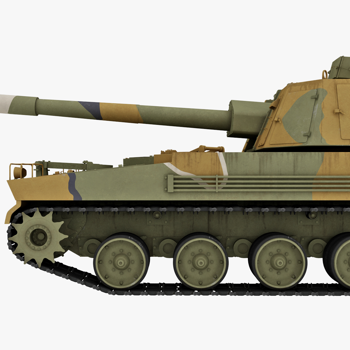 3d max korean howitzer k9 thunder